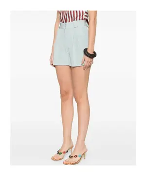 BLAZÉ MILANO Zenith Pleated Shorts - Blue