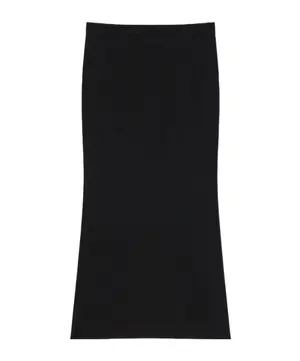 Givenchy Low Waisted Skirt With Back Pleating - Black