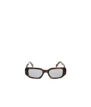 Prada Rectangular Frame Sunglasses - Gray