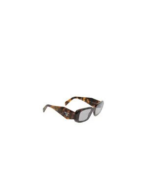 Prada Rectangular Frame Sunglasses - Gray