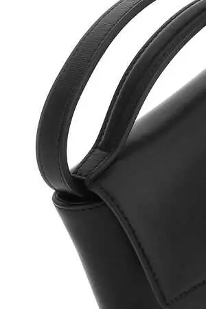 DURAZZI MILANO Flip-lock Leather Shoulder Bag