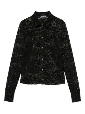 Versace Lace Detailed Shirt