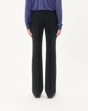 Valentino Garavani Pleated Straight-leg Trousers