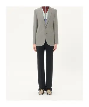 Valentino Garavani Pleated Straight-leg Trousers