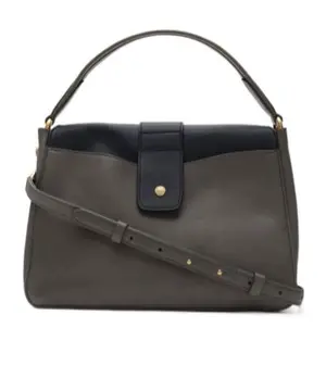 Burberry Small Rider Bag With Top Handle And Adjustable Shoulder Strap - Black