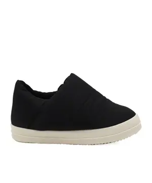 Rick Owens Puffer Slip On Sneakers - Black
