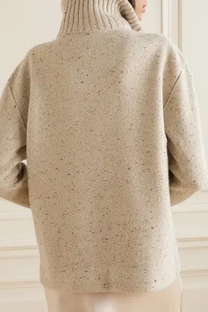 Loro Piana Semi-zipper Cashmere Sweater