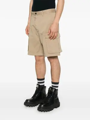 Dsquared2 Cargo Shorts - Nude