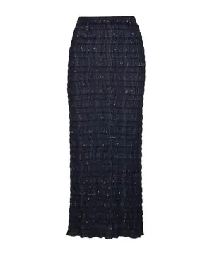 Missoni Embellished Textured Maxi Skirt