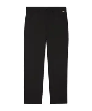 Burberry Straight-leg Chino Trousers - Black