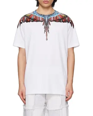 MARCELO BURLON COUNTY OF MILAN Wings Printed T-shirt