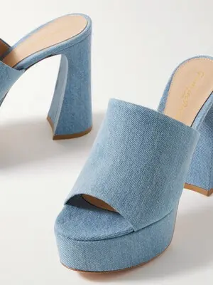GIANVITO ROSSI Open-toe Platform Heels