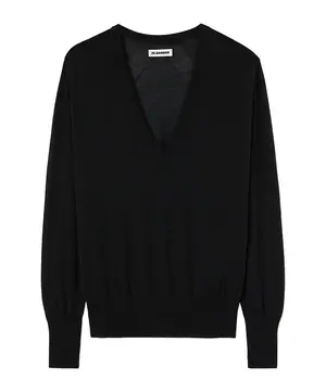 Jil Sander V Neck Sweaters For Women