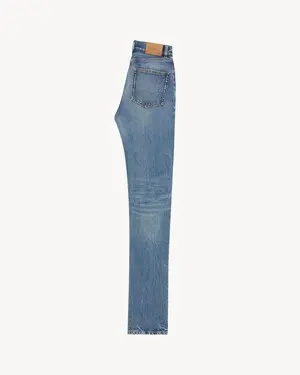 Saint Laurent High Waist Slim Fit Jeans