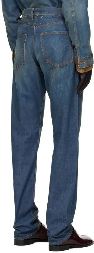 MAISON MARGIELA Americana Wash Turn-up Jeans
