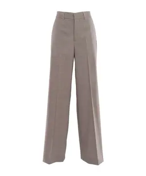 P.a.r.o.s.h Lille Wide Leg Trousers - Gray