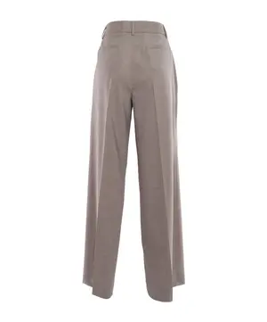P.a.r.o.s.h Lille Wide Leg Trousers - Gray
