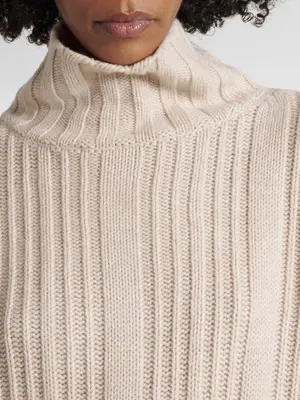 Max Mara Vitalba Turtleneck Jumper - Beige
