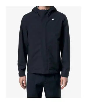 K-WAY Hooded Stretch Jacket With Zip Fastening