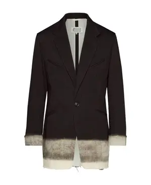MAISON MARGIELA Pinstriped Button-up Blazer