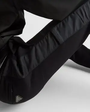 Prada Logo Plaque Sweatpants