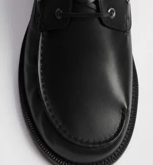 Dior Archie Boat Shoes - Black
