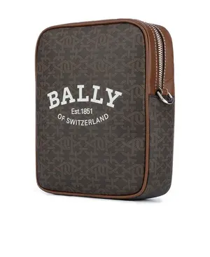 Bally Monogram Logo Shoulder Bag