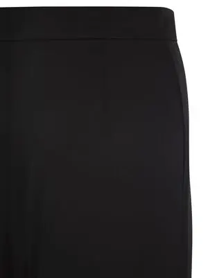 Max Mara Leti Wide Leg Trousers - Black