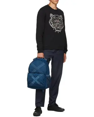 Kenzo Embroidered Tiger Sweatshirt - Black