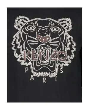 Kenzo Embroidered Tiger Sweatshirt - Black