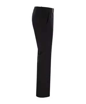 Peserico High-waist Slim Pants - Black
