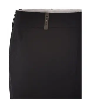 Peserico High-waist Slim Pants - Black