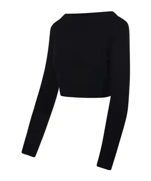Max Mara Angri Long-sleeved Knitted Jumper - Black