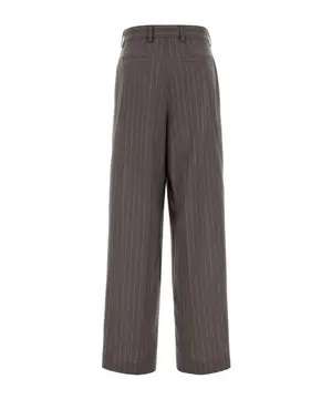 Dries Van Noten Pinstriped Wide-leg Trousers