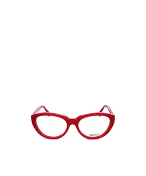 Max Mara Cat Eye Eyeglasses - Deep Red