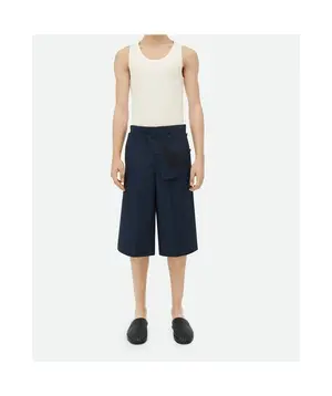 Bottega Veneta Panelled Oversized Shorts