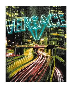 Versace Crewneck Sweatshirt With City Graphic