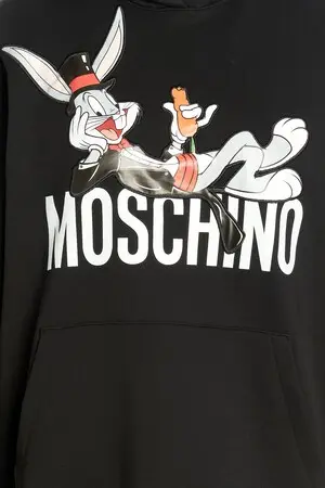 Moschino Bugs Bunny Print Hoodie