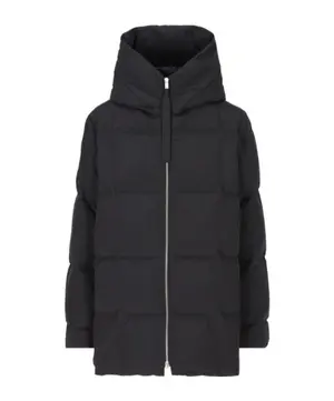 JIL SANDER Quilted Down Jacket - Black