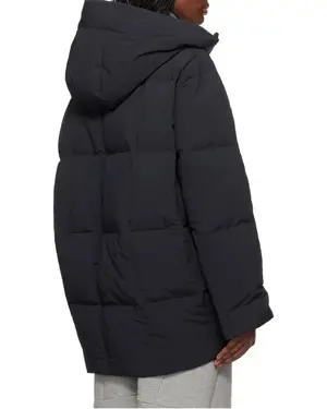 JIL SANDER Quilted Down Jacket - Black
