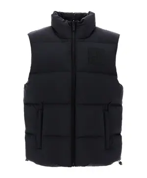 Moose Knuckles Logo Patch Reversible Down Vest