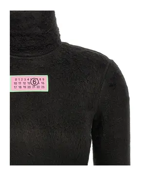 MAISON MARGIELA Turtleneck Fur-effect Jumper
