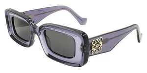 Loewe Full Frame Rectangle Sunglasses - Black