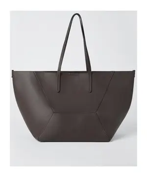 Brunello Cucinelli Monili Shopping Bag With Top Handles