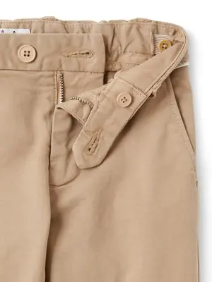 IL GUFO Straight Leg Trousers With Embossed Finish - Beige