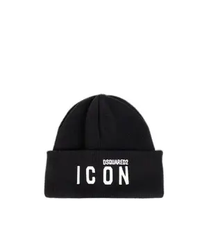Dsquared2 Icon Logo Beanie - Black