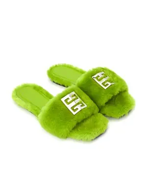 Givenchy Open-toe Logo Slippers