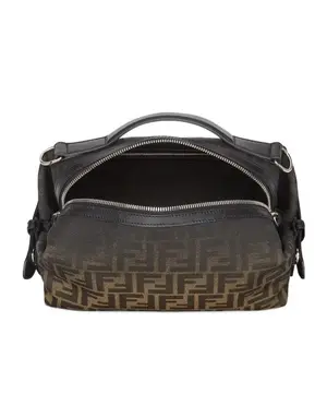 Fendi Ff Jacquard Eclissi Siesta Small Clutch Bag