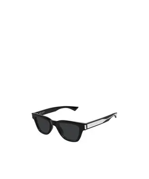 Saint Laurent Jacques Rectangular Sunglasses - Black