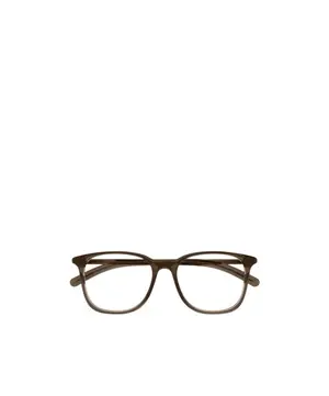 Montblanc Eyewear Logo Plaque Square Frame Glasses - Brown